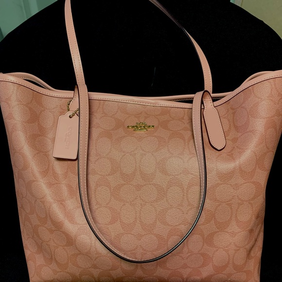Coach | Bags | Coach Pink City Tote | Poshmark